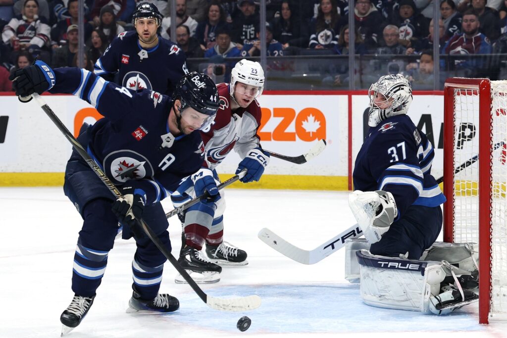 Connor Hellebuyck notches league-leading sixth shutout as Jets blank ...