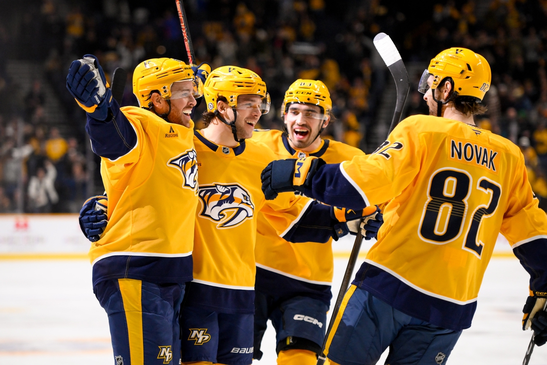 Predators, boosted by wild win, get another shot at Sharks - Field ...