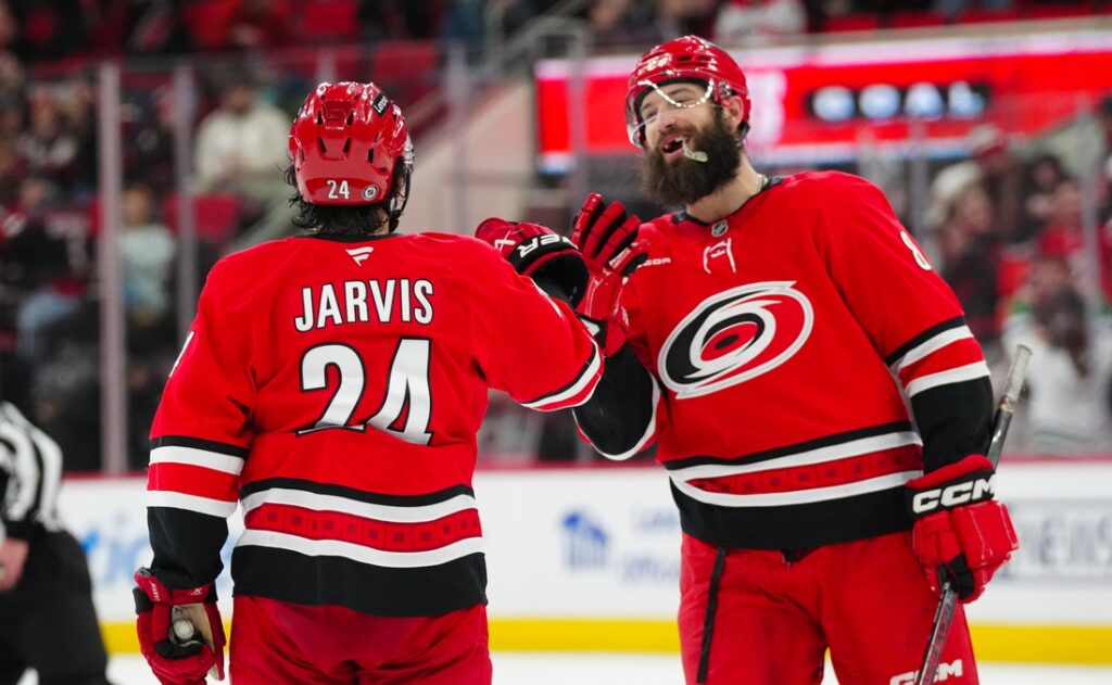 NHL roundup: Seth Jarvis, Hurricanes thrash Jackets - Field Level Media ...