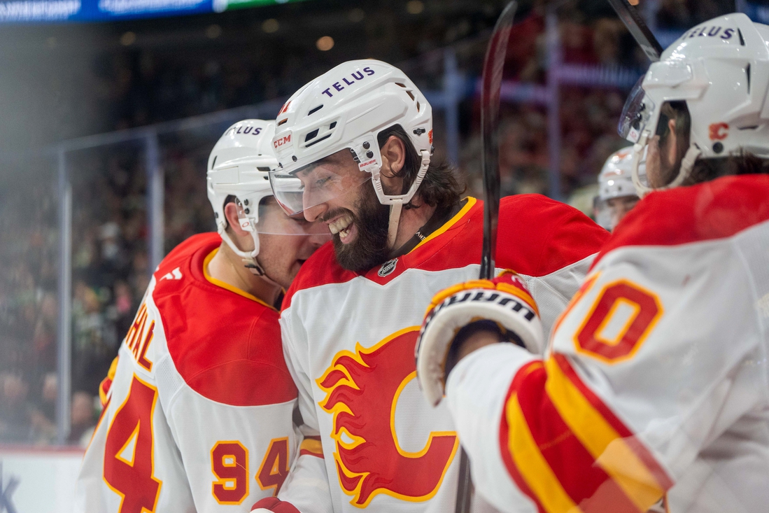 Flames heating as they head into rematch vs. Jets - Field Level Media ...