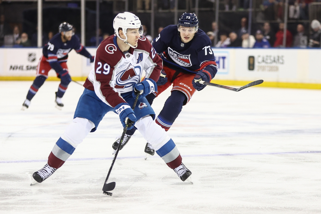 NHL roundup: Avs score with 15 seconds left to edge Rangers - Field ...