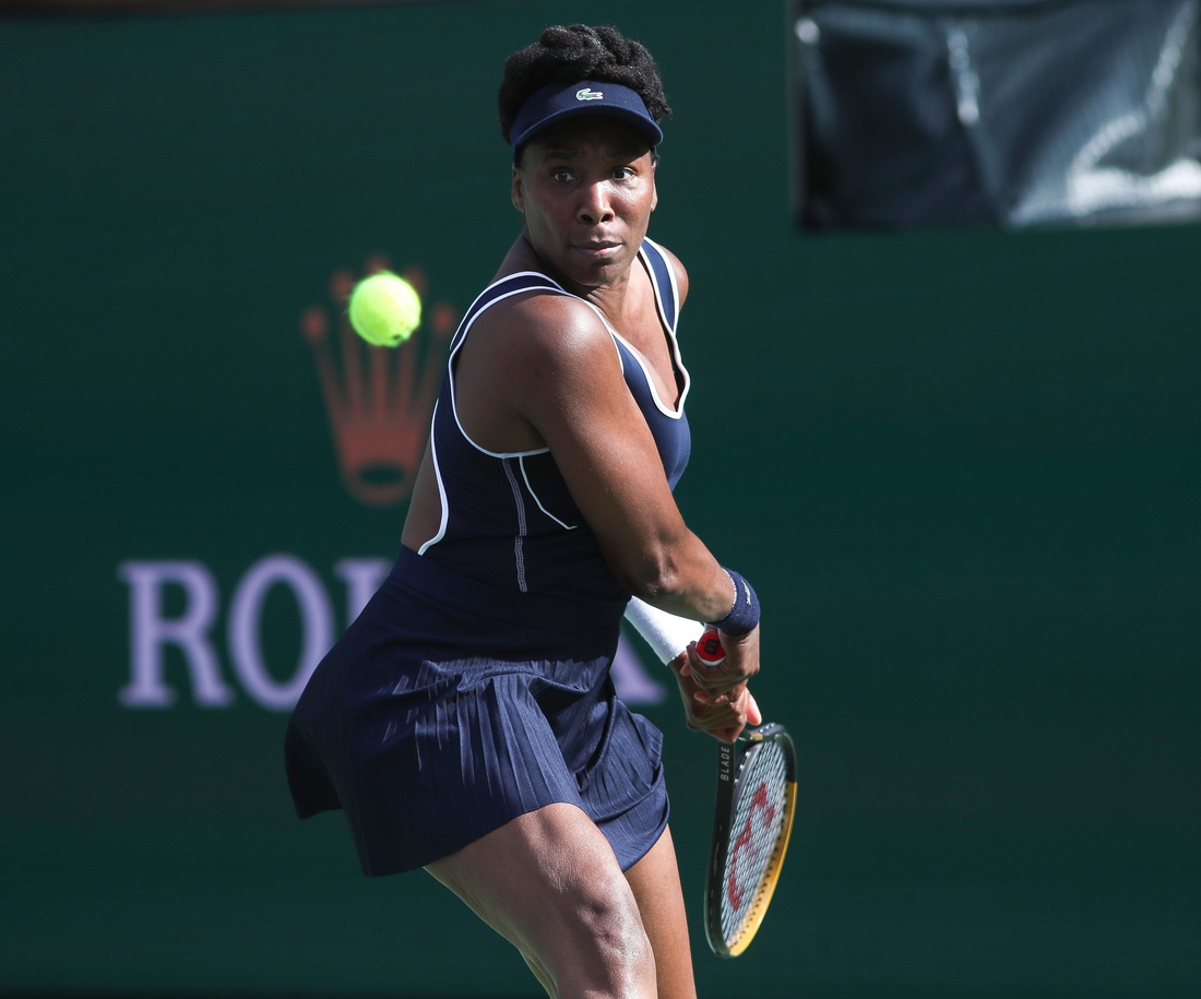 Venus Williams, age 44, receives wild card to Indian Wells - Field ...