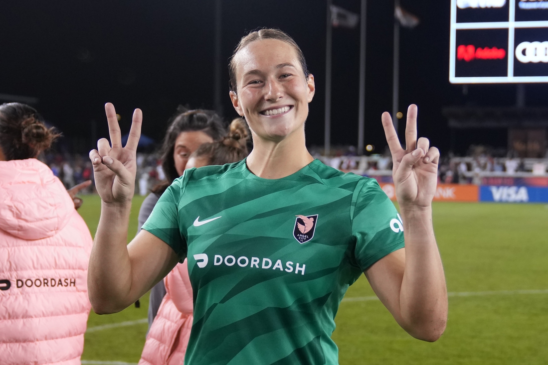 Angel City sign GK Angelina Anderson to extension - Field Level Media ...