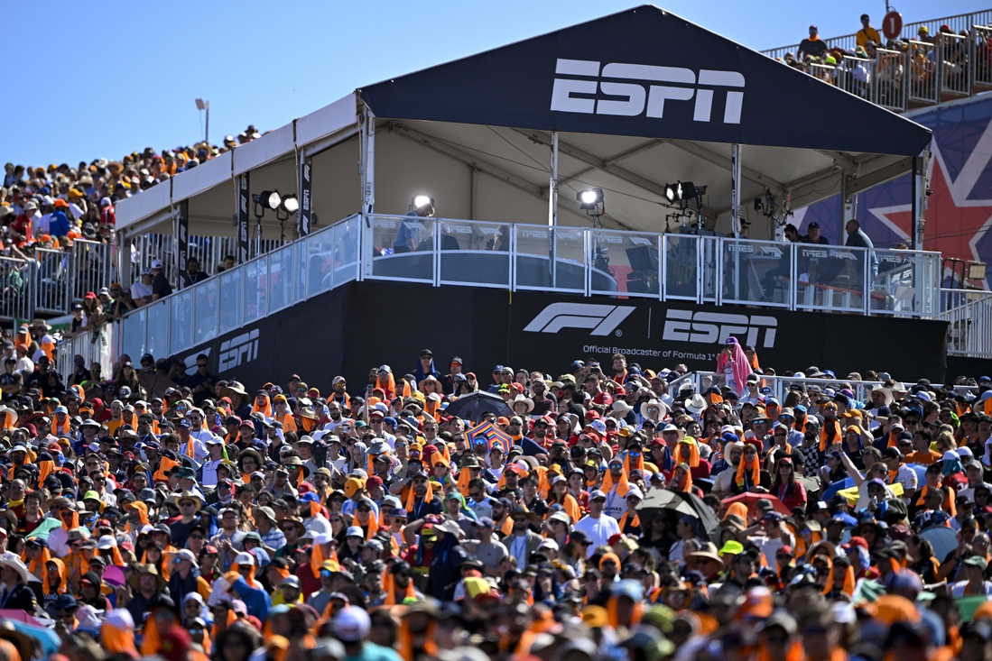 Report: ESPN to give up F1 rights after 2025 - Field Level Media ...