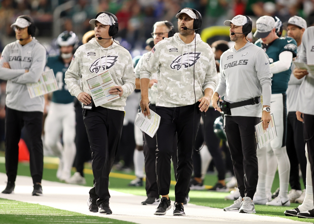 Marching in: Eagles' Kellen Moore set for long-term residency in New ...