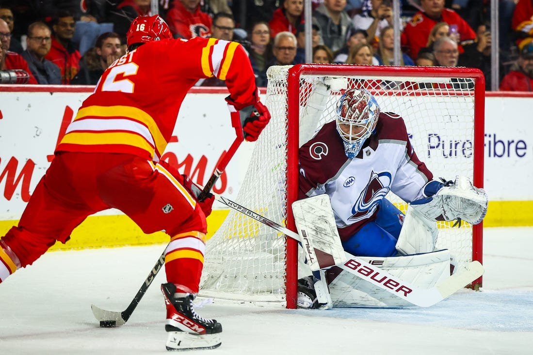 Martin Necas gives Avalanche the edge in win over Flames - Field Level ...