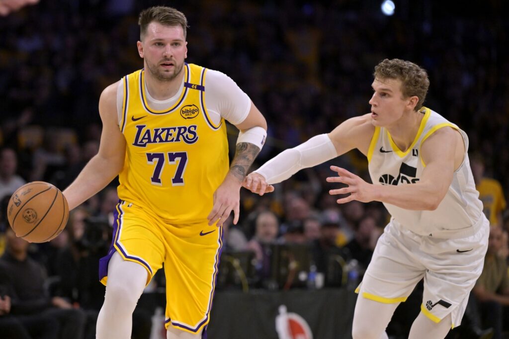 Luka Doncic makes quiet debut as Lakers sail past Jazz - Field Level Media - Professional sports ...