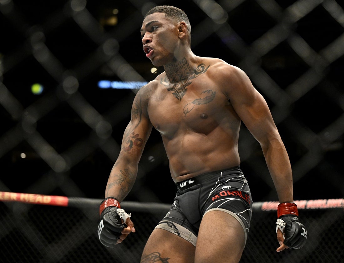 Michael Morales TKOs Gilbert Burns quickly at UFC Vegas 106 - Field ...