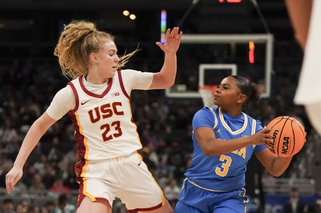 UCLA 3-point specialist Londynn Jones transfers to rival USC - Field ...