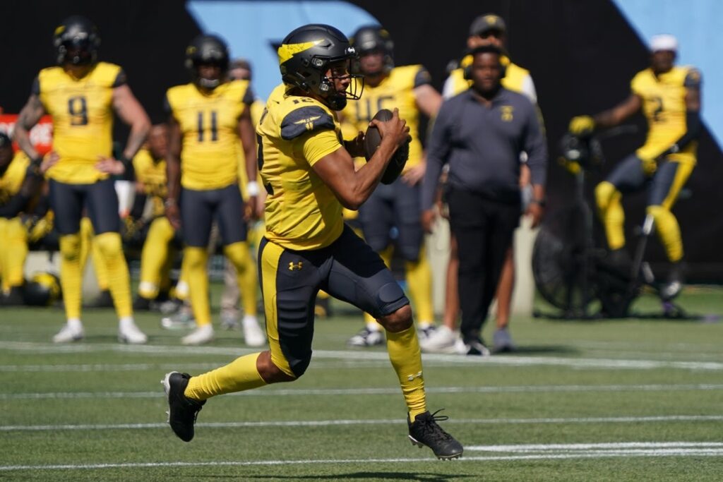 Kellen Mond, Brahmas deal Defenders first defeat - Field Level Media ...