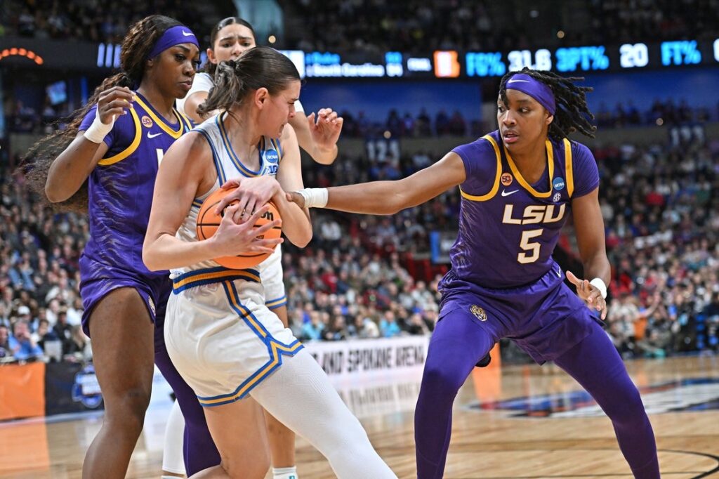 Gabriela Jaquez's heroics lead UCLA past LSU to first Final Four ...