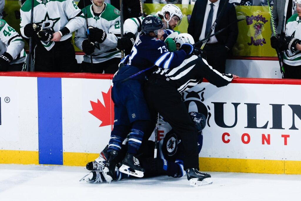 Stars' Jamie Benn fined $5K for roughing Jets' Mark Scheifele - Field ...
