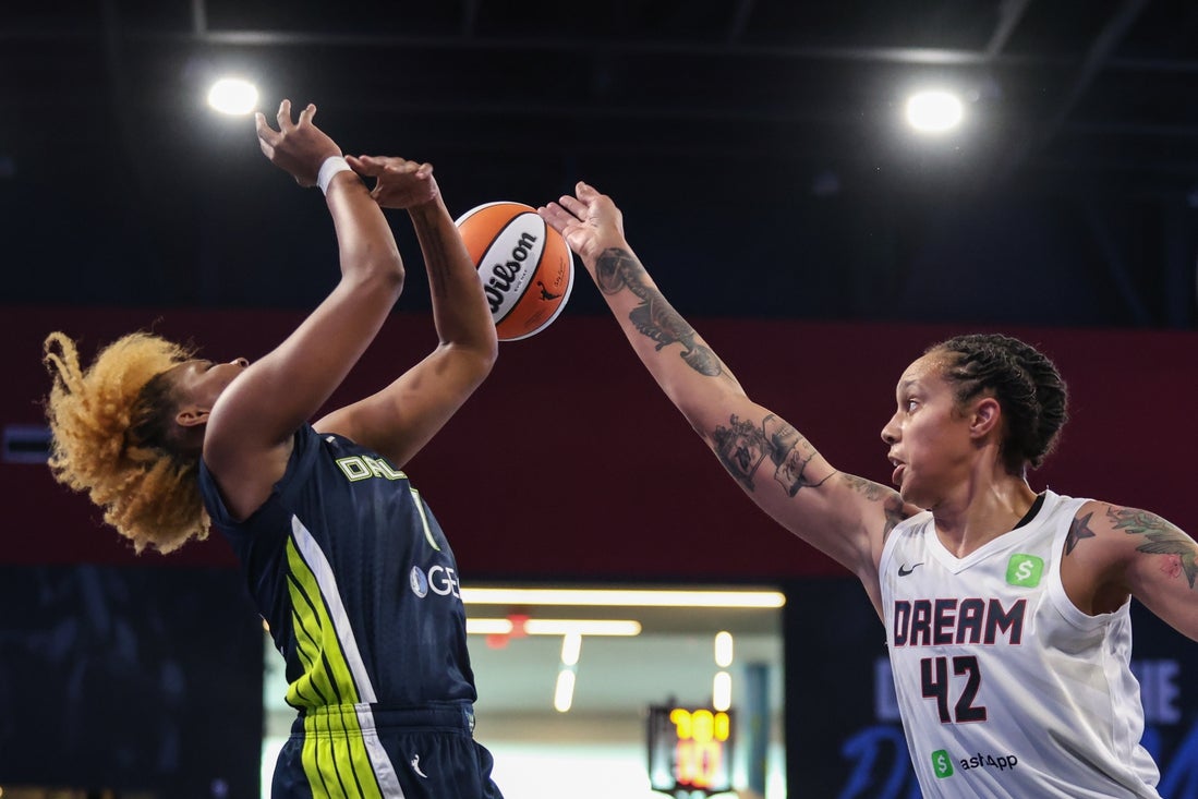 Allisha Gray helps Dream pull away from Wings - Field Level Media ...