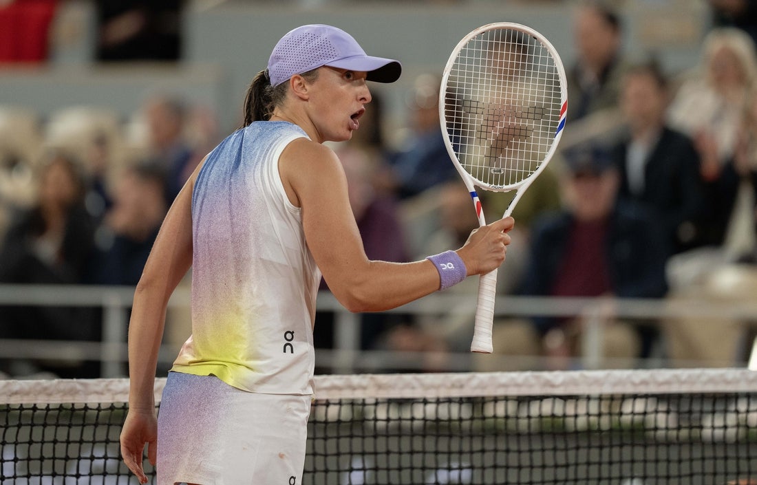 WTA roundup: Iga Swiatek reaches first grass final - Field Level Media - Professional sports ...
