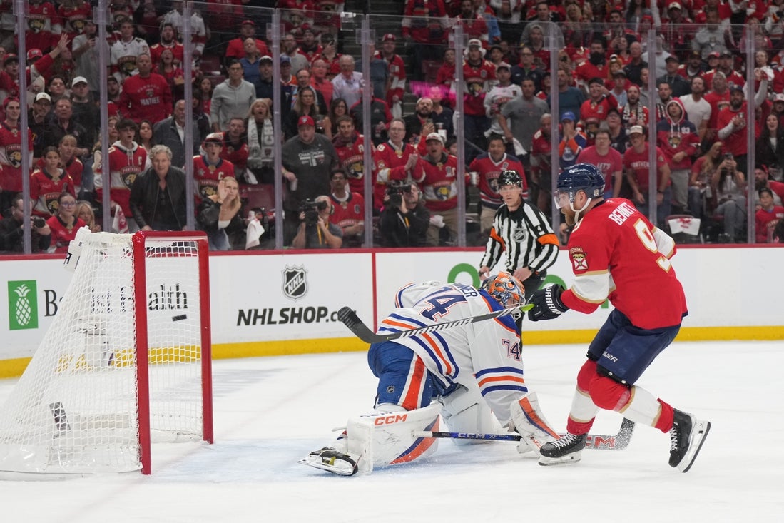 Panthers cruise to Game 3 win over Oilers - Field Level Media ...