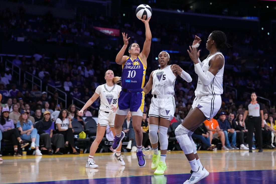 Kayla Thornton, Valkyries sink Sparks in overtime - Field Level Media ...
