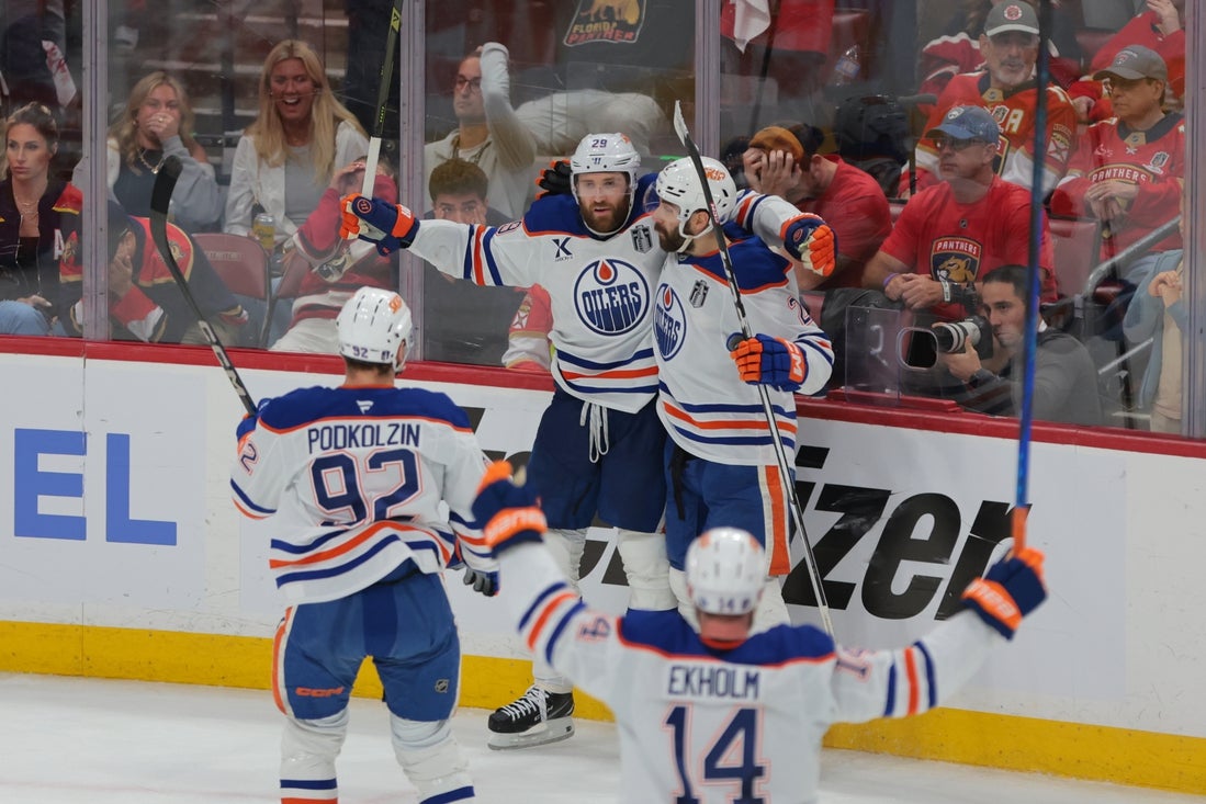 Oilers look to ride momentum into Game 5 vs. Panthers in even series ...