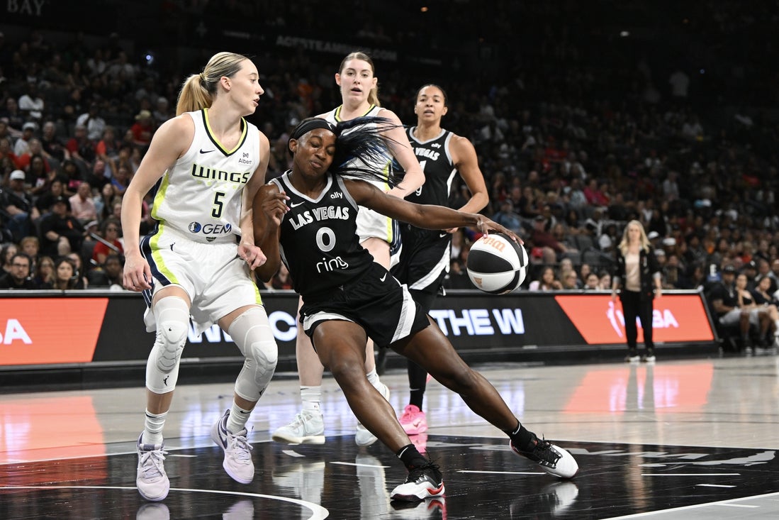 Fourth-quarter comeback lifts Aces past struggling Wings - Field Level Media - Professional ...