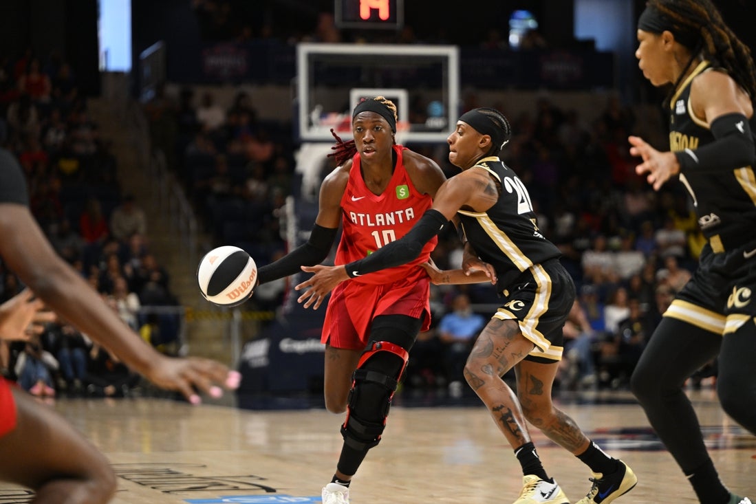 Allisha Gray's hot shooting powers Dream past Mystics - Field Level ...