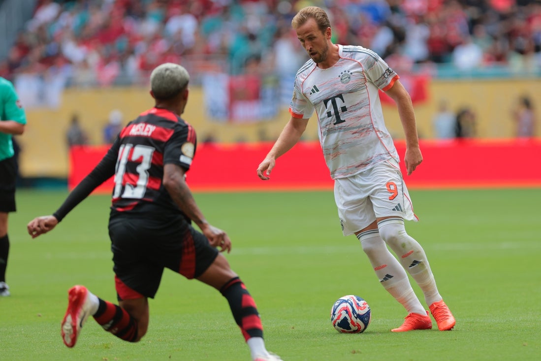 Harry Kane stars as Bayern Munich advance past Flamengo - Field Level Media - Professional ...