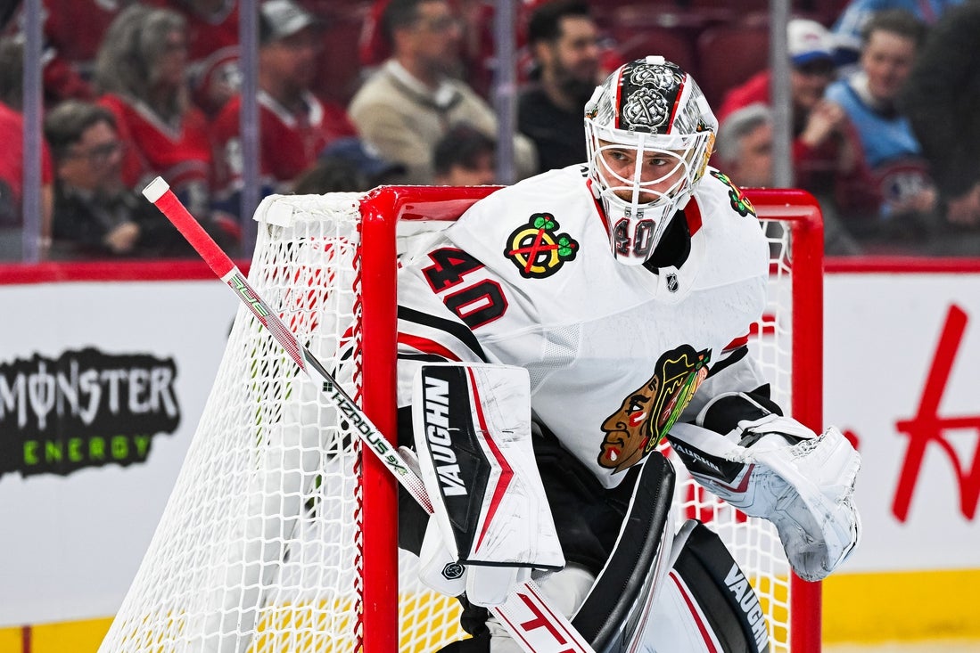 Blackhawks G Arvid Soderblom signs 2-year extension - Field Level Media - Professional sports ...