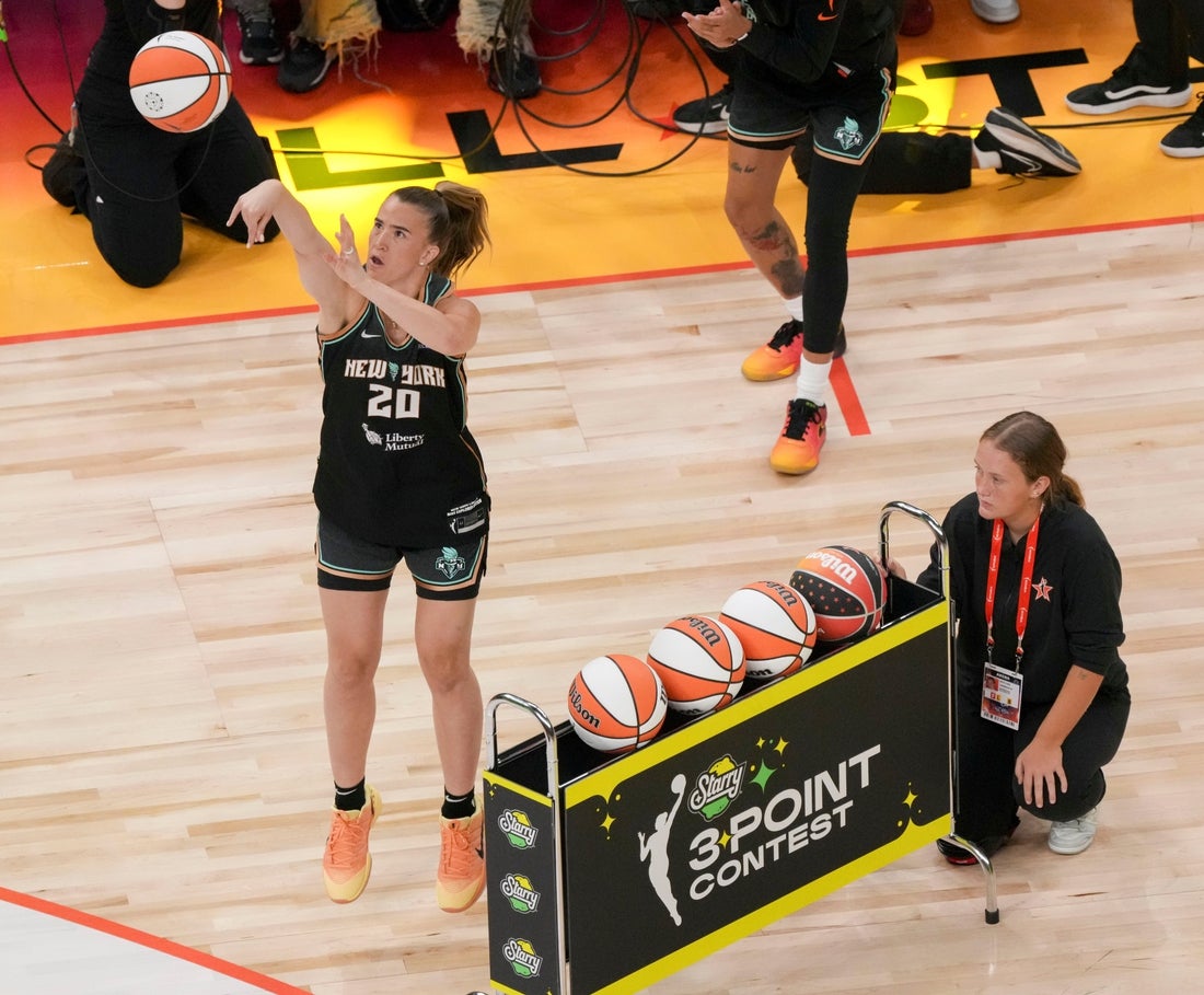 Sabrina Ionescu wins WNBA 3-point Contest - Field Level Media ...
