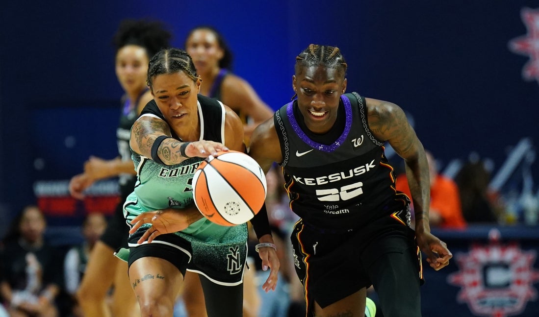 Liberty look to hit brakes on losing skid in rematch vs. Sun - Field Level Media - Professional ...