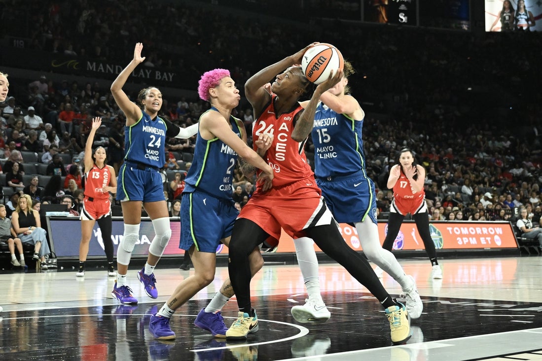 Aces attempt to forget nightmarish game the next day against Valkyries - Field Level Media ...