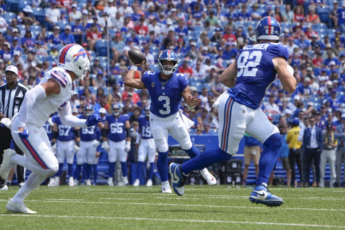 NFL preseason roundup: Russell Wilson, Jaxson Dart shine in Giants ...