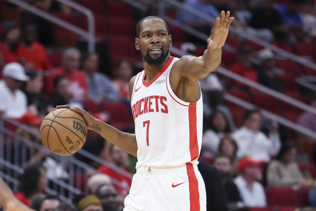 Rockets bank on Kevin Durant elevating Houston's contender status ...