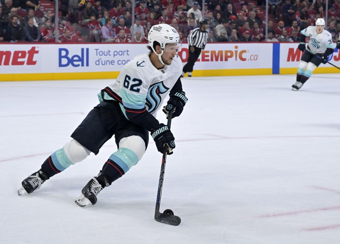 Kraken D Brandon Montour on leave for family matter - Field Level Media ...