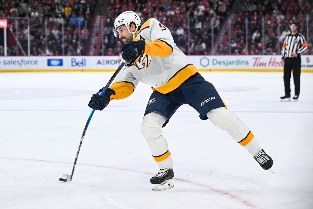 Predators, ending up-and-down trip, take aim at streaking Jets - Field ...