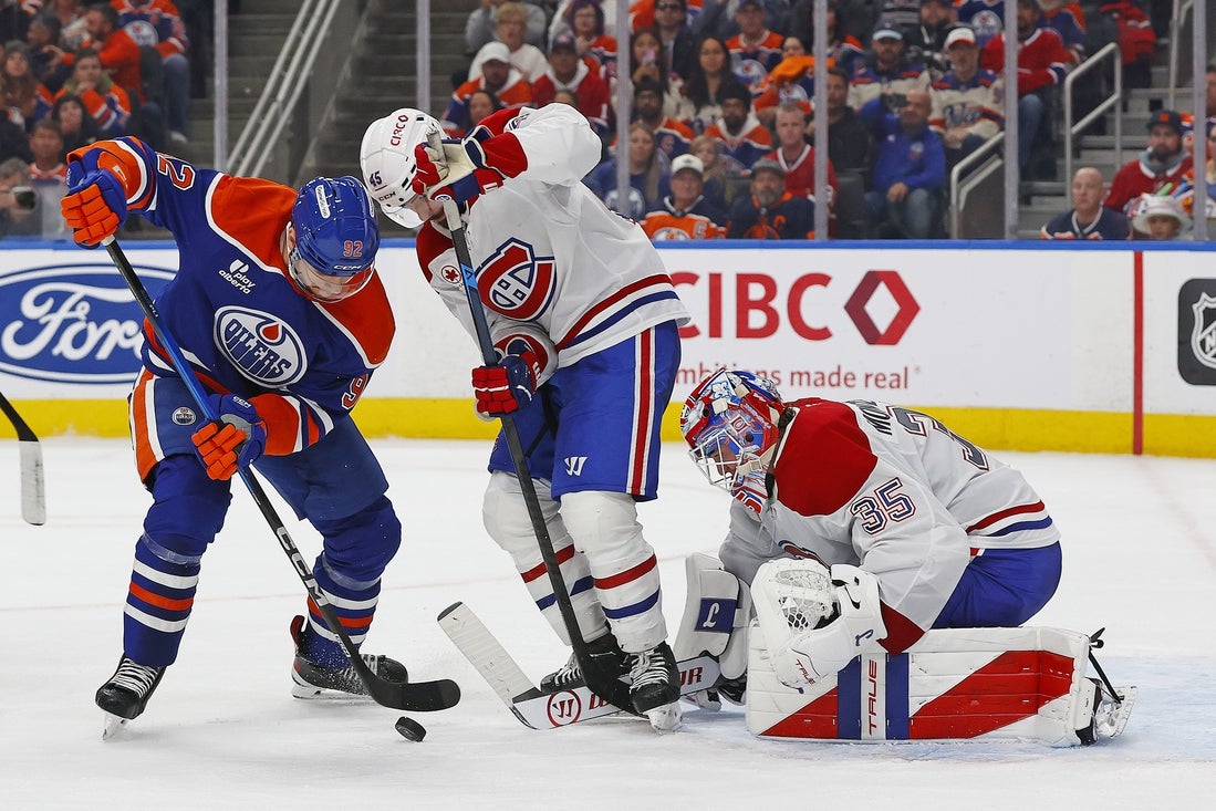 Vasily Podkolzin scores late as Oilers rally past Canadiens - Field ...