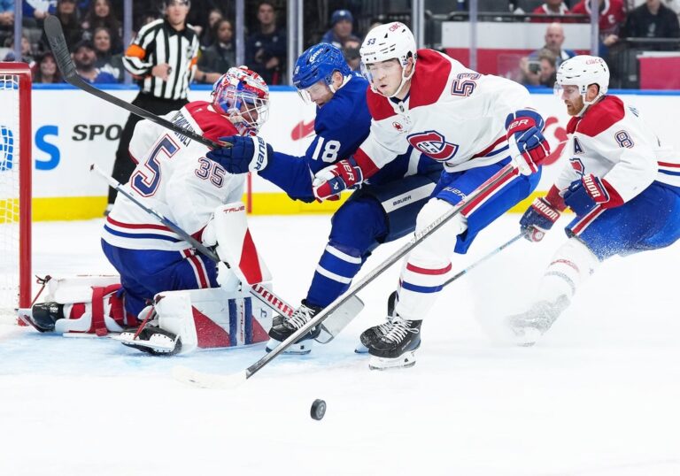 Banged-up Canadiens, Maple Leafs slump into rivalry matchup - Field ...
