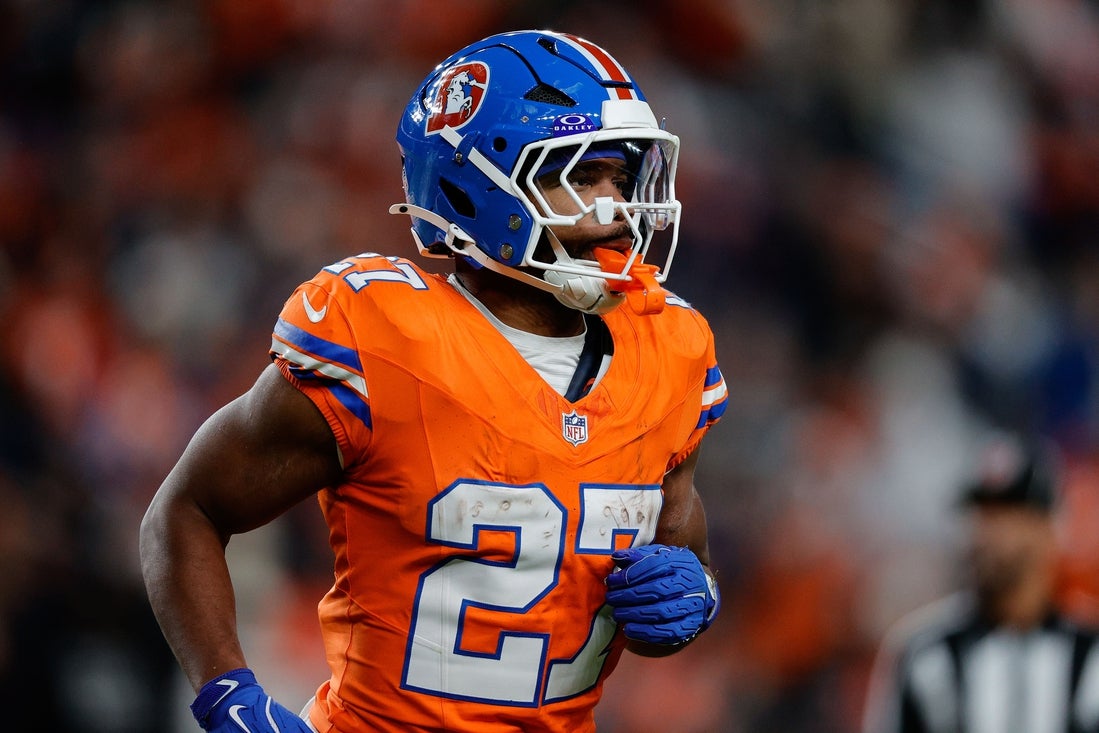 Report: Broncos RB J.K. Dobbins (foot) likely done for season - Field ...