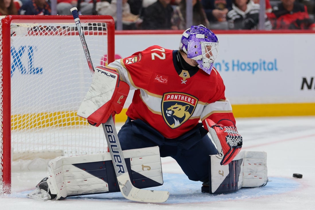 Sergei Bobrovsky, Sam Reinhart carry Panthers to 1-0 win over Devils ...