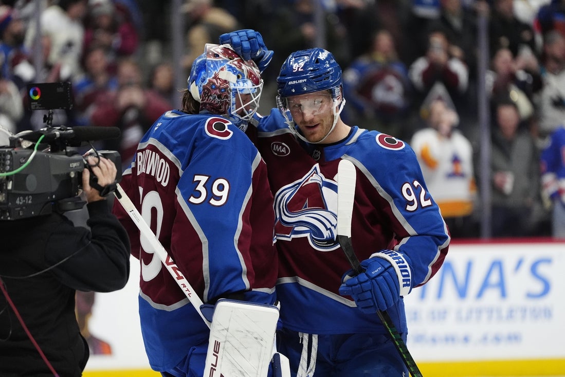 NHL roundup: Avs tie team mark with third straight shutout - Field ...