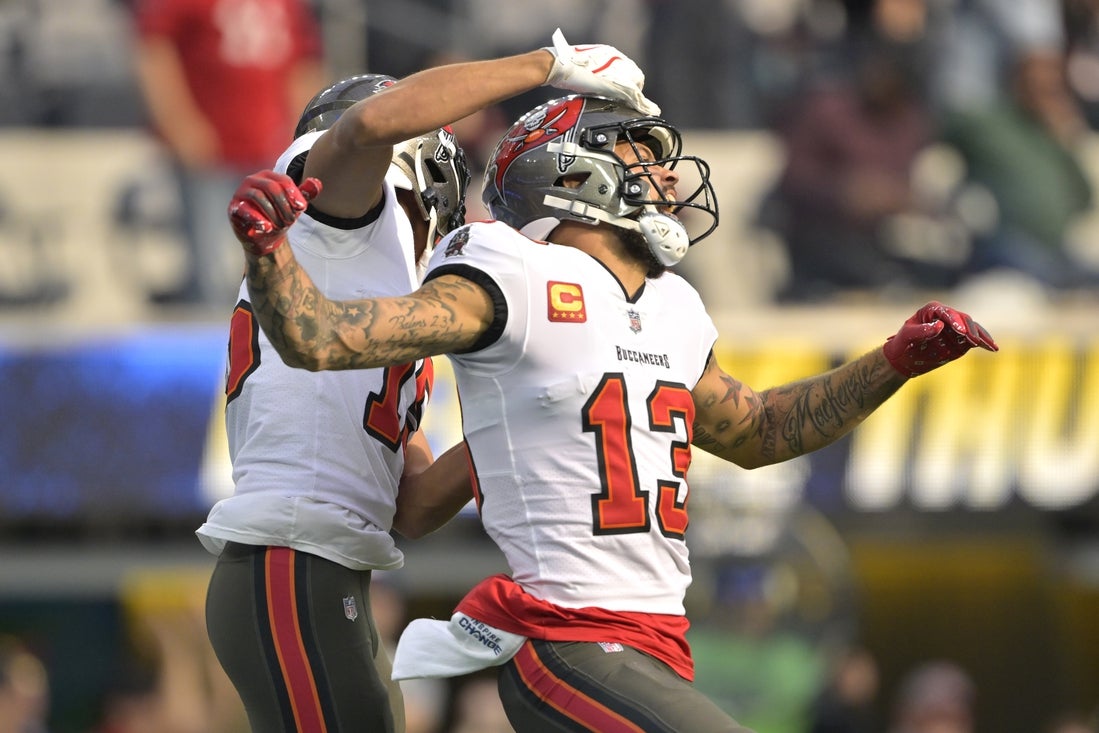 Report: Bucs WRs Mike Evans, Jalen McMillan returning to practice - Field Level Media ...