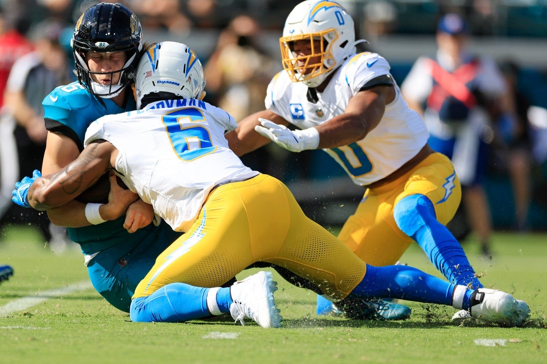 Chargers LB Denzel Perryman suspended without pay for two games - Field ...