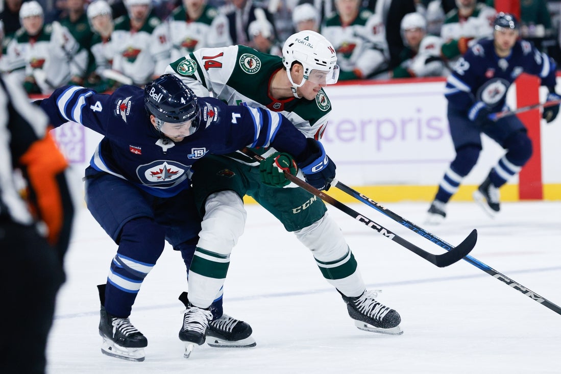 Wild looking to shake 2-game skid, host struggling Jets - Field Level ...