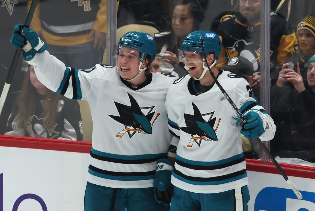 NHL roundup: Sharks stun Penguins with huge comeback - Field Level ...