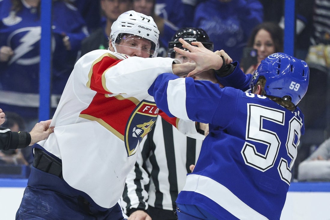 Panthers ride hot streak into clash with rival Lightning - Field Level ...