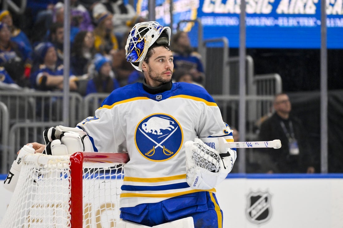 Sabres G Alex Lyon (lower body) out indefinitely - Field Level Media ...