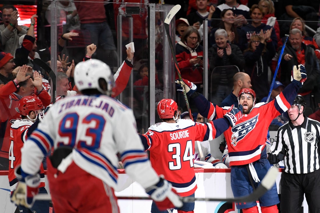 Tom Wilson powers Capitals over Rangers to celebrate Olympic nod ...