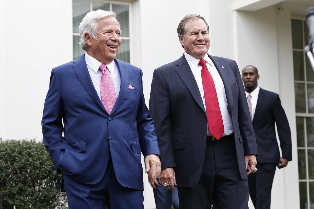 Robert Kraft, Bill Belichick among 5 Hall of Fame finalists - Field ...