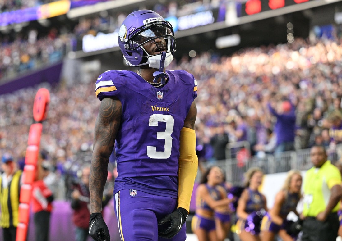 Vikings WR Jordan Addison arrested for 3rd time - Field Level Media ...