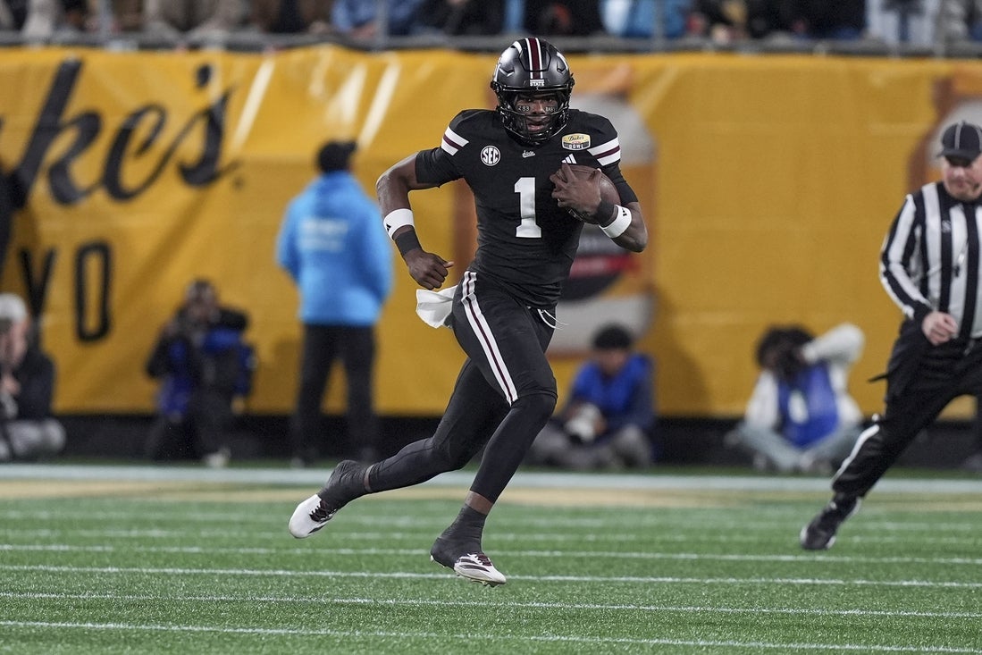 Mississippi State QB Kamario Taylor (ankle) underwent procedure - Field ...