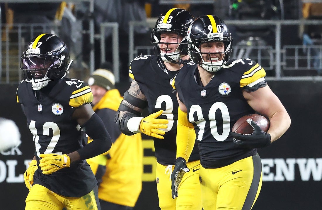 Steelers star LB T.J. Watt feeling good entering playoffs - Field Level ...