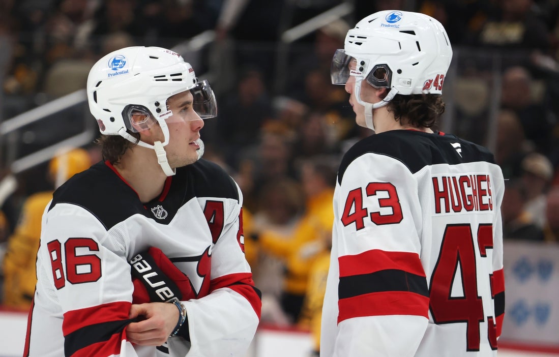 No shortage of Hughes Bros. in Wild-Devils matchup - Field Level Media ...