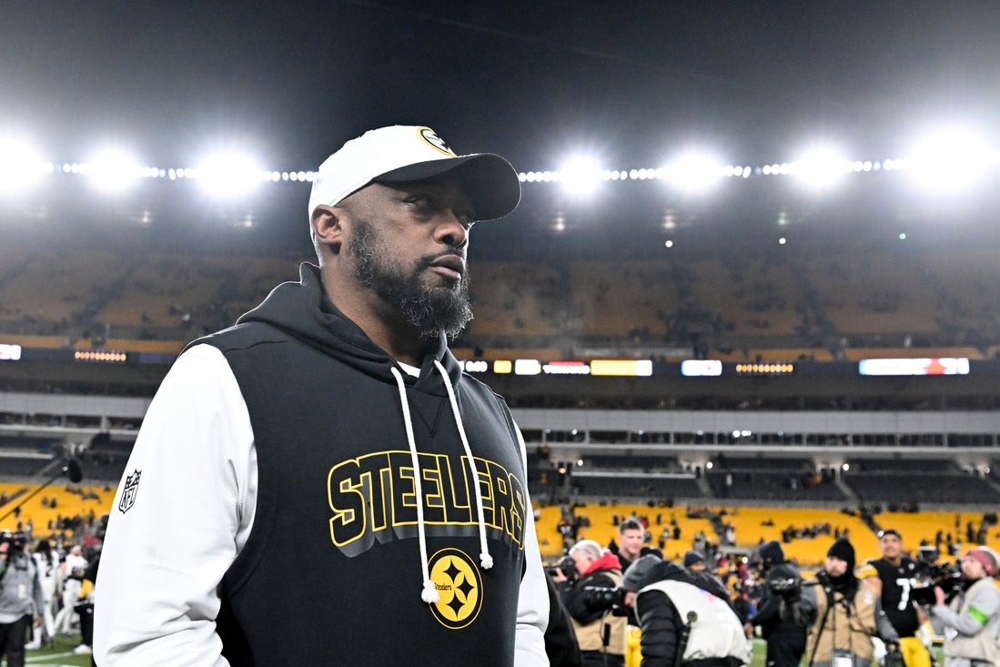 Mike Tomlin steps down as Steelers head coach - Field Level Media ...